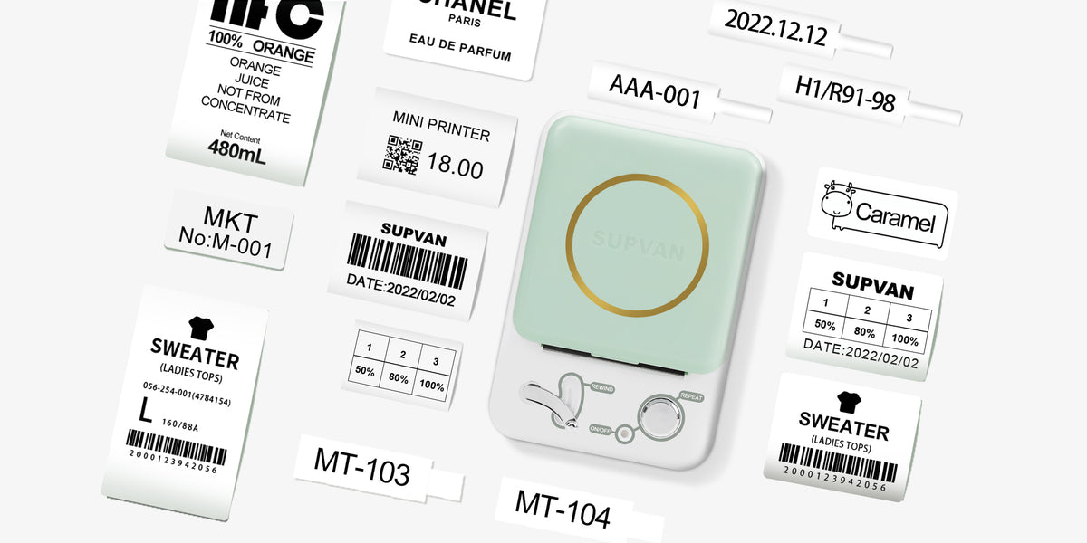 Buy SUPVAN T50M Portable Label Maker- SUPVAN