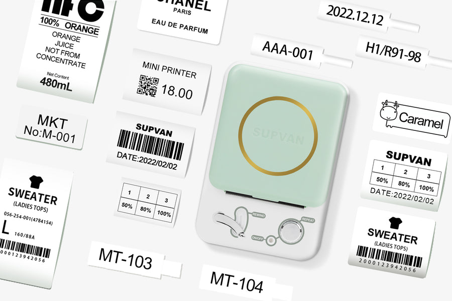 Buy SUPVAN T50M Portable Label Maker- SUPVAN